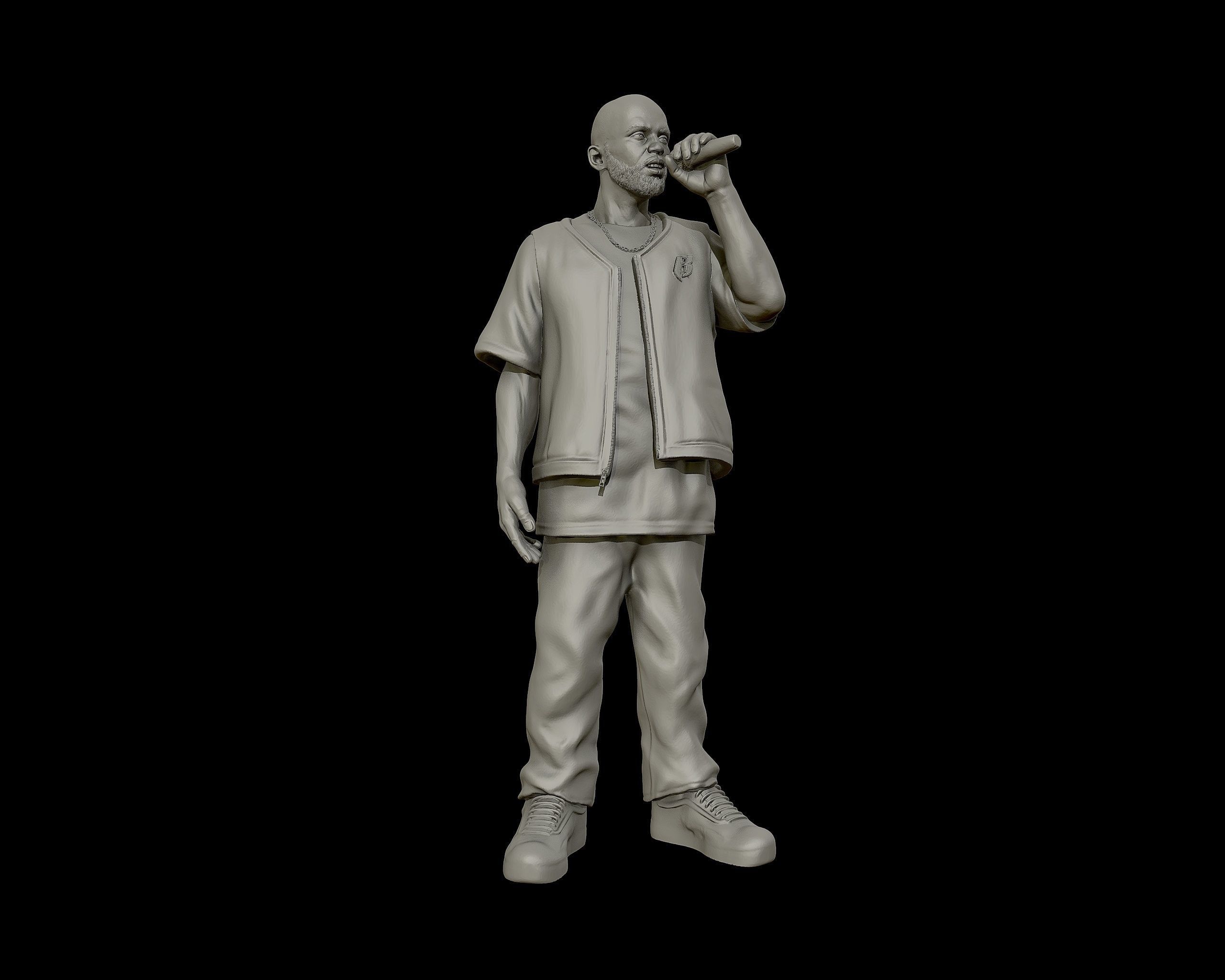 DMX full-body sculpture 3D model 3D printable | CGTrader