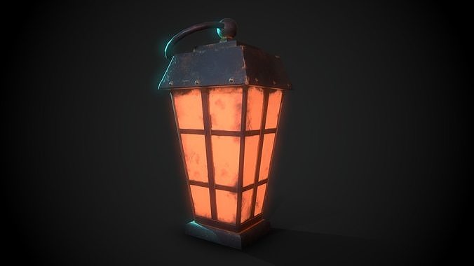 3D model Lantern VR / AR / low-poly | CGTrader