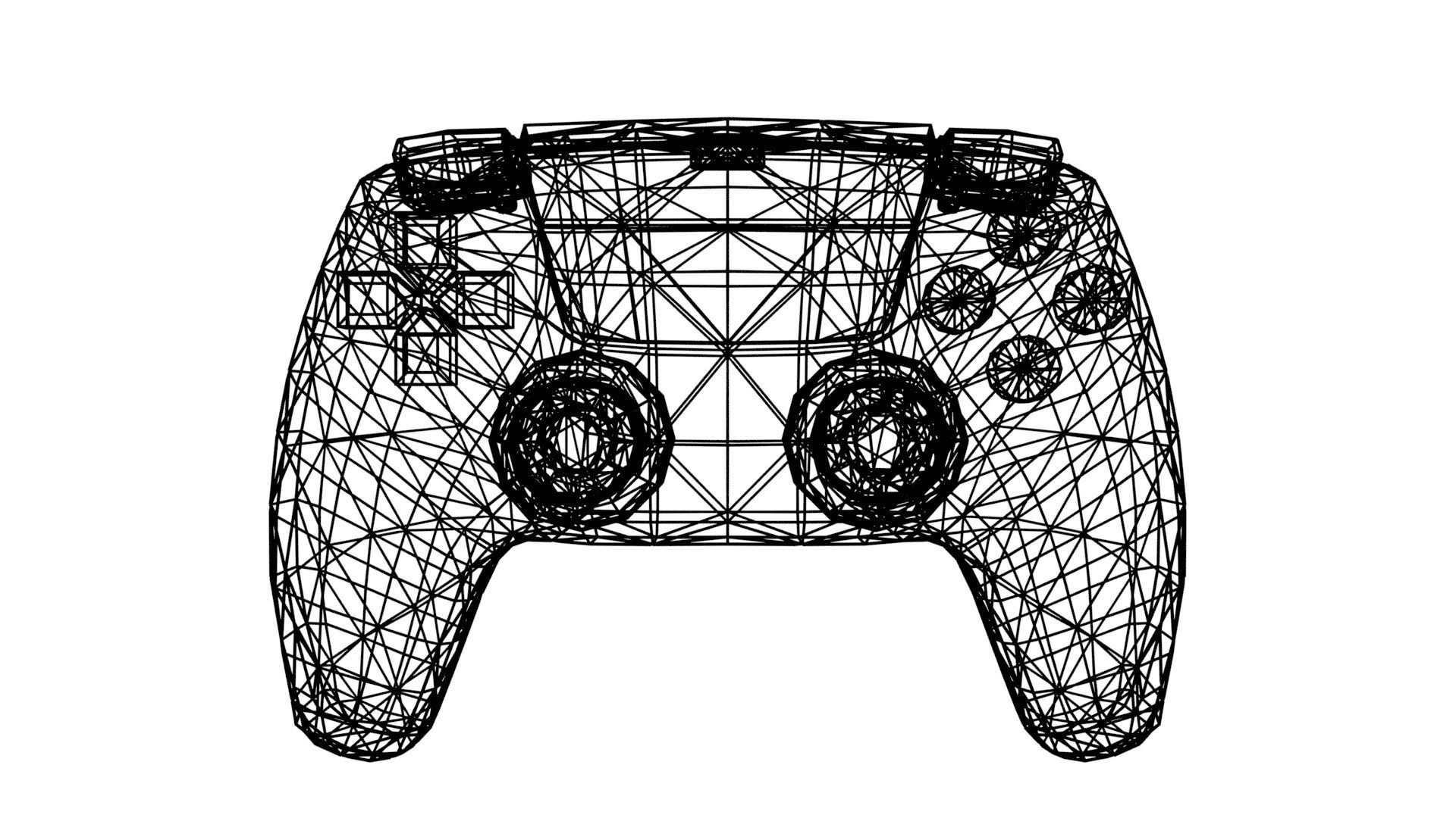 3D model PS5 Controller VR / AR / low-poly | CGTrader