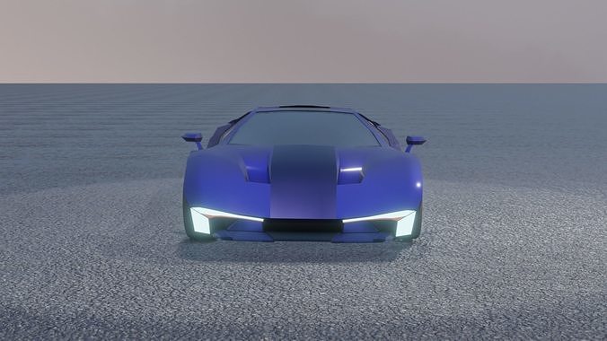 3D model Rigged low-poly car VR / AR / low-poly | CGTrader