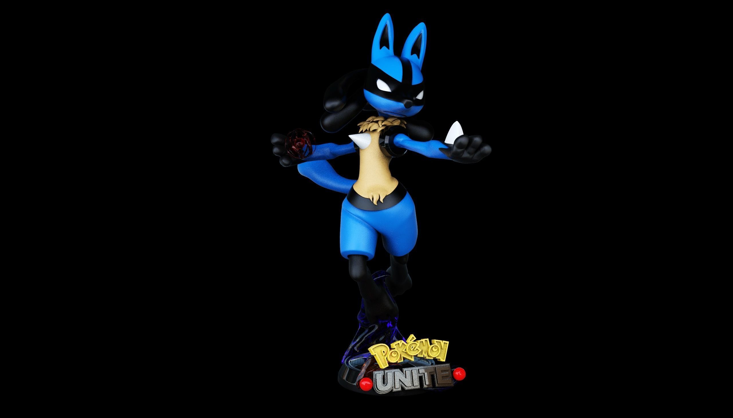 POKEMON - Lucario - Fan Art - 3D print model 3D model 3D printable ...