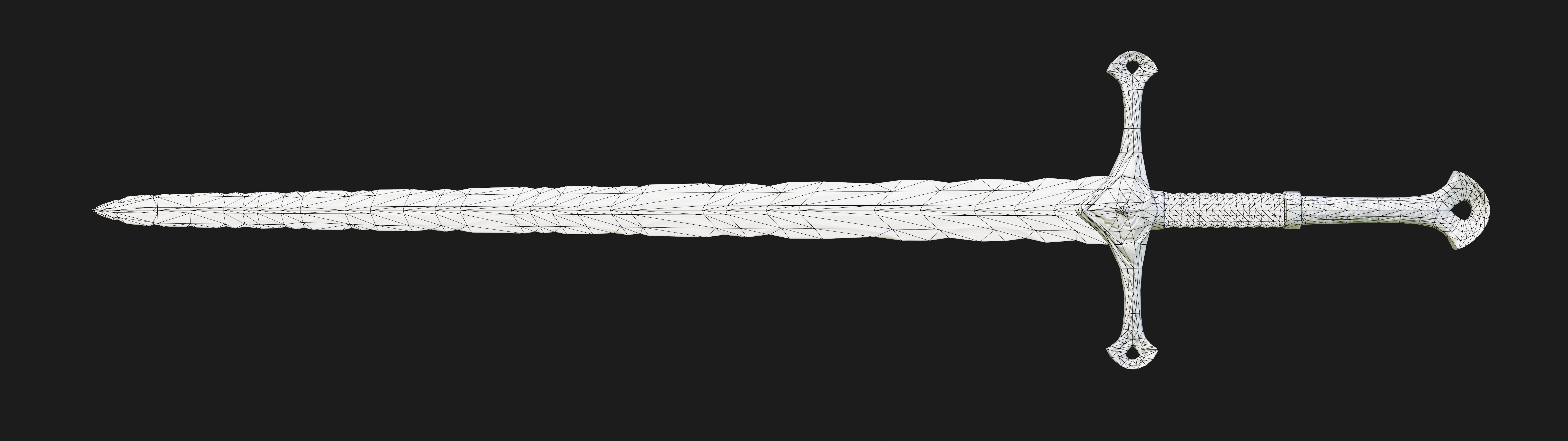 Stylized Swords Weapon PBR low-poly game ready free VR / AR / low-poly ...