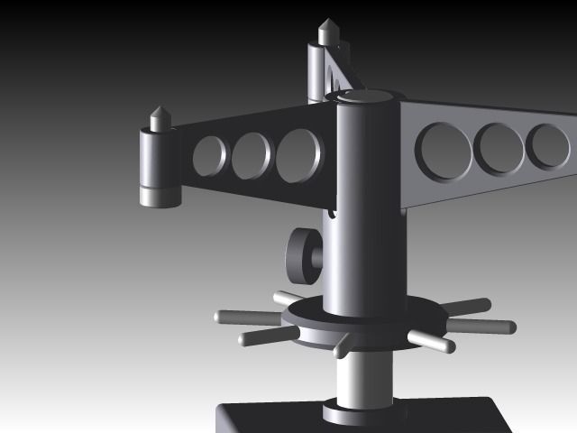 Bench Rest Stand 1 free 3D model | CGTrader