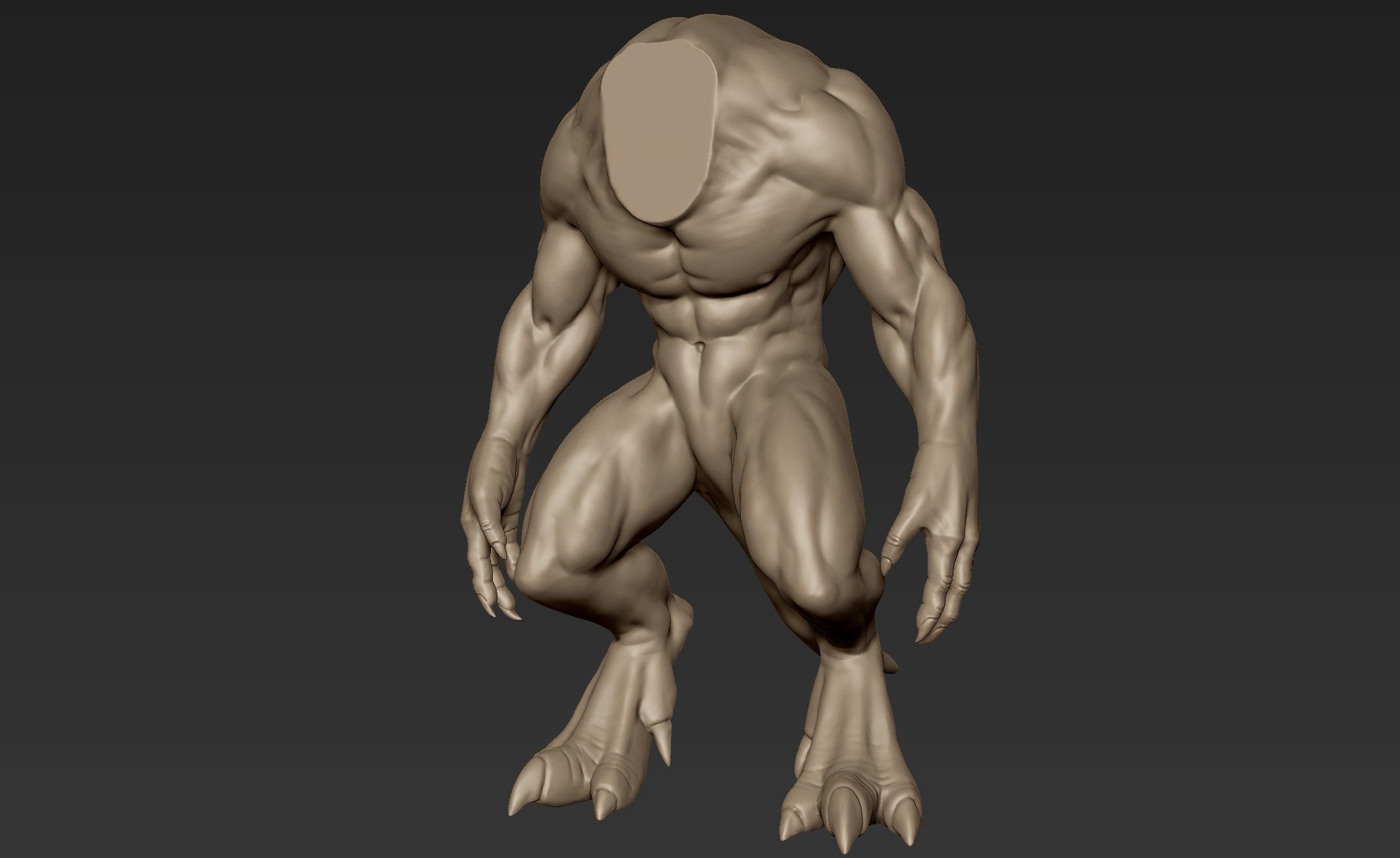Creature Body Sculpt 18 3D model | CGTrader
