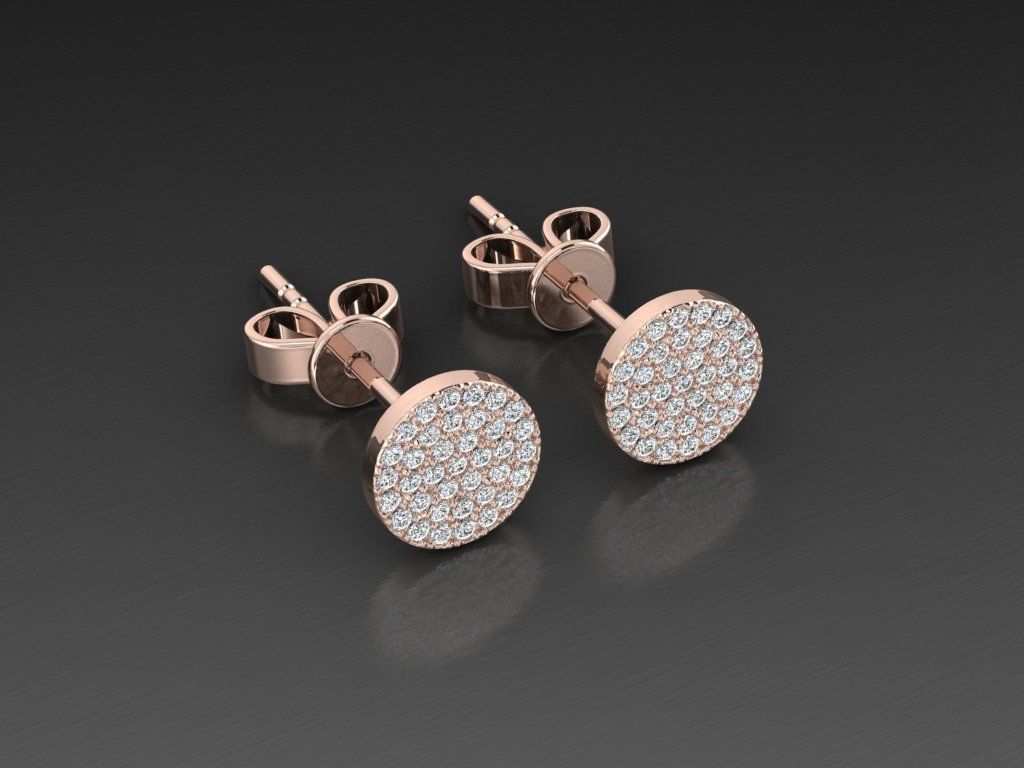 Jewelry Earring 3D model 3D printable | CGTrader