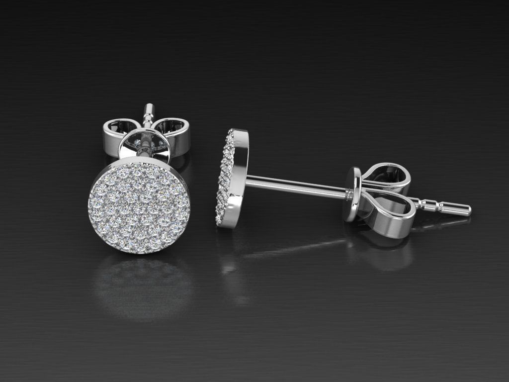 Jewelry Earring 3D model 3D printable | CGTrader