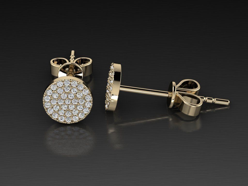 Jewelry Earring 3D model 3D printable | CGTrader