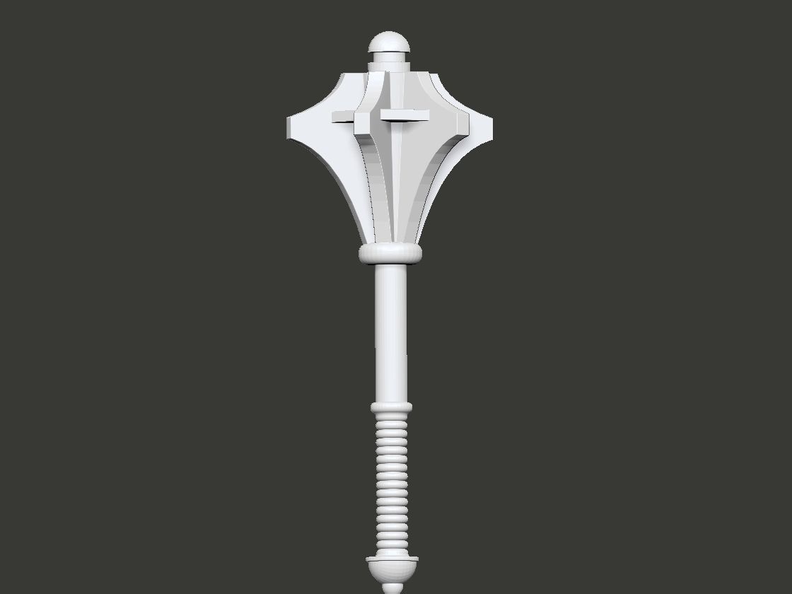 Battle Beast Mace From Invincible 3D model 3D printable | CGTrader