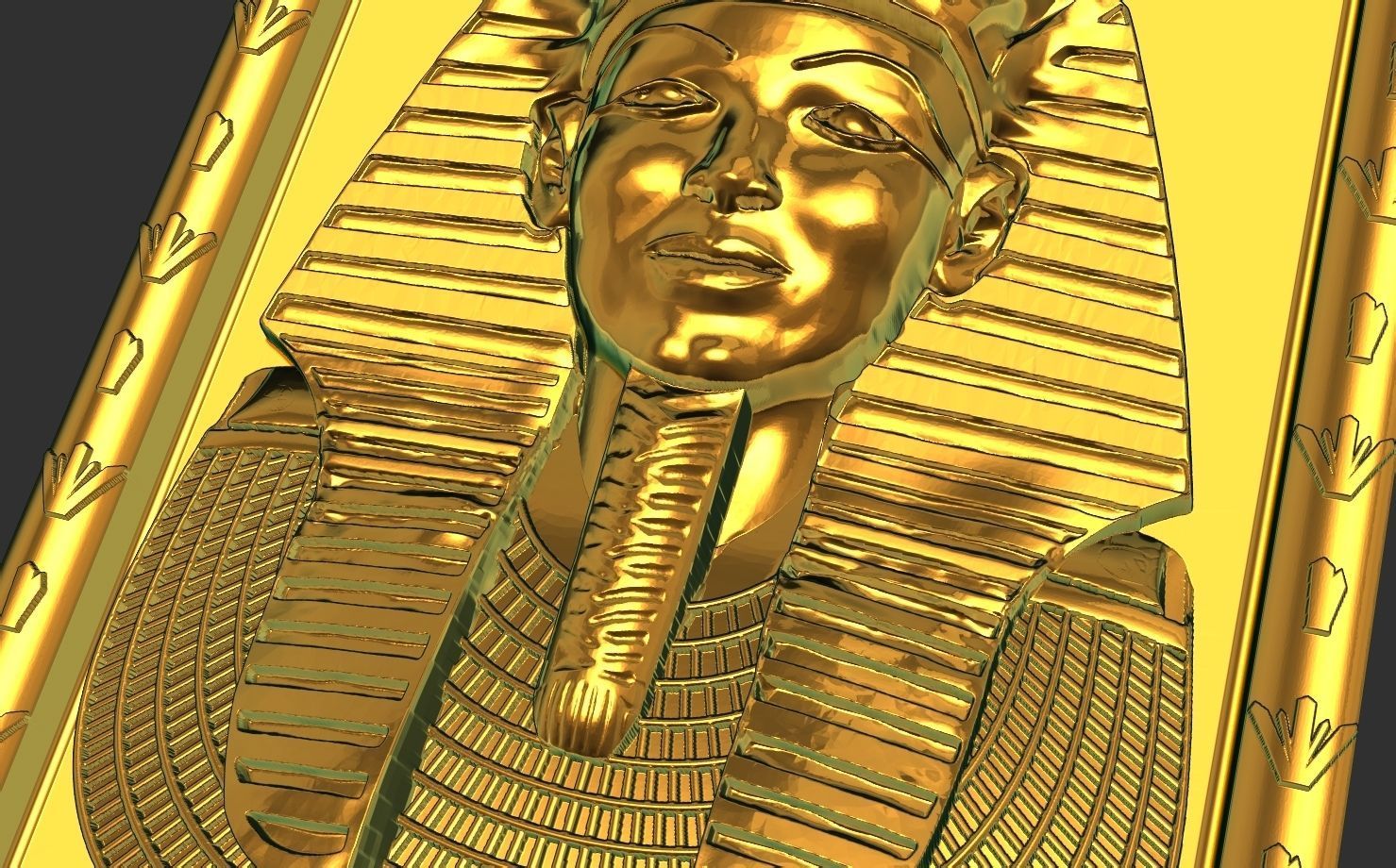 Tutankhamun Tut ankh amun 3D MODEL FREE CONVERT 3D model 3D printable ...