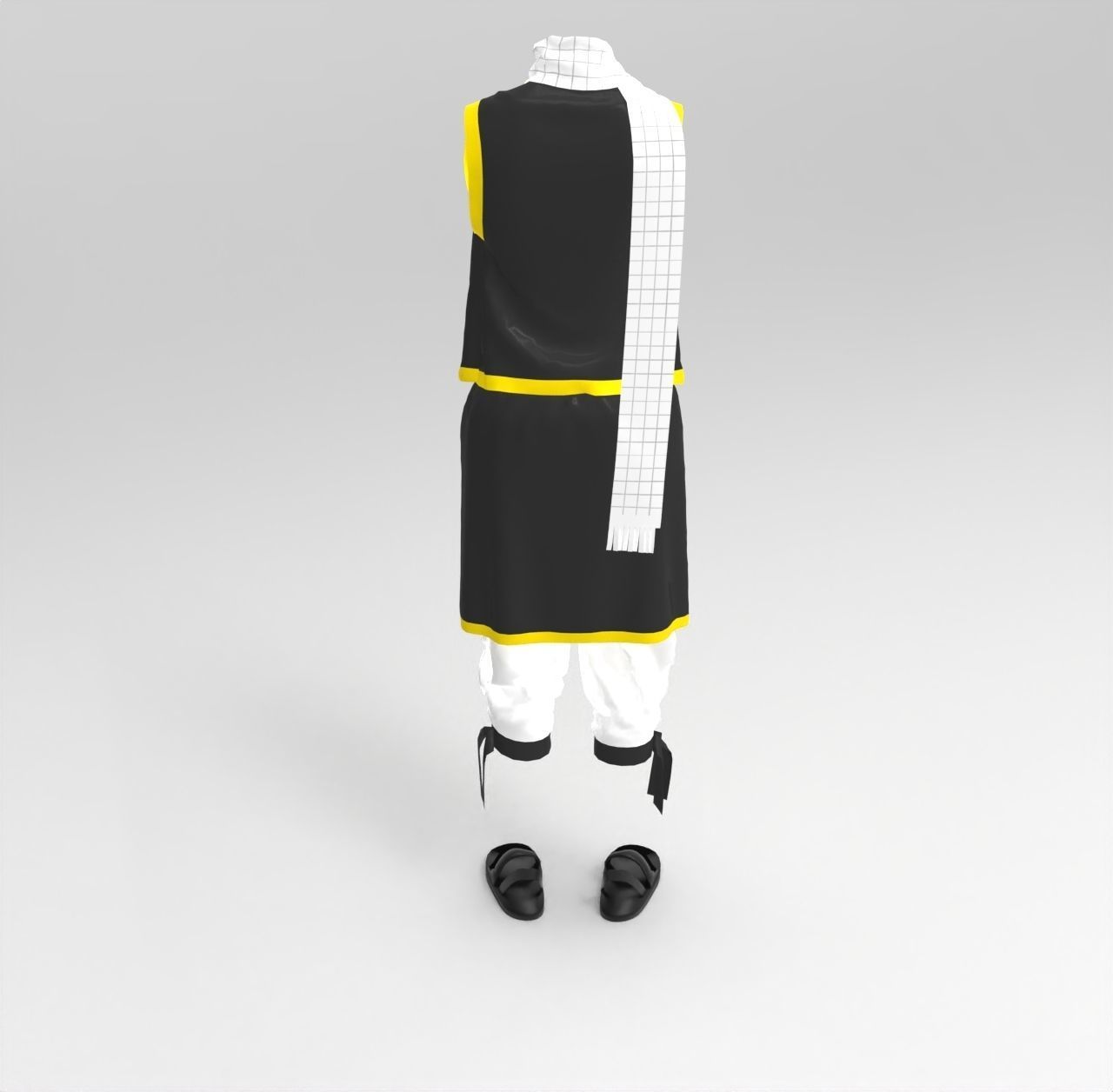 3D Natsu Dragneel Clothes 3D model | CGTrader