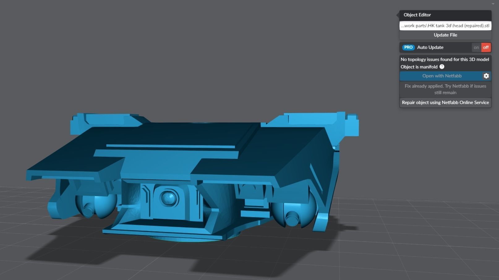Terminator HK Tank Scale model 3D model 3D printable | CGTrader