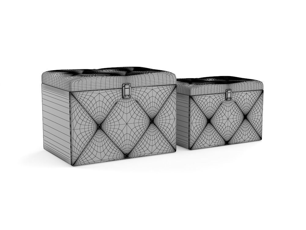 3D model Set trunk PBR low-poly VR / AR / low-poly | CGTrader