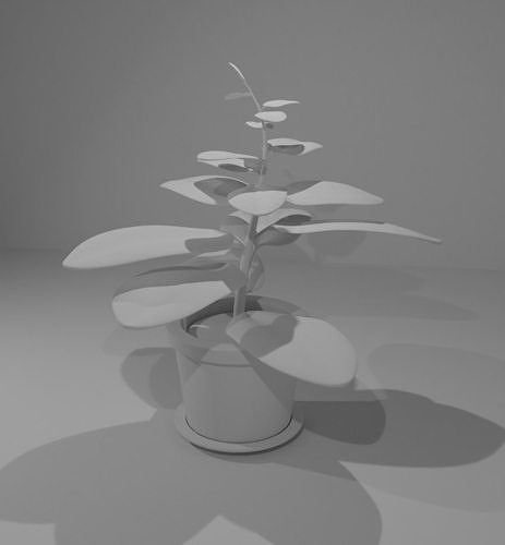 Home plant 3D model 3D printable | CGTrader