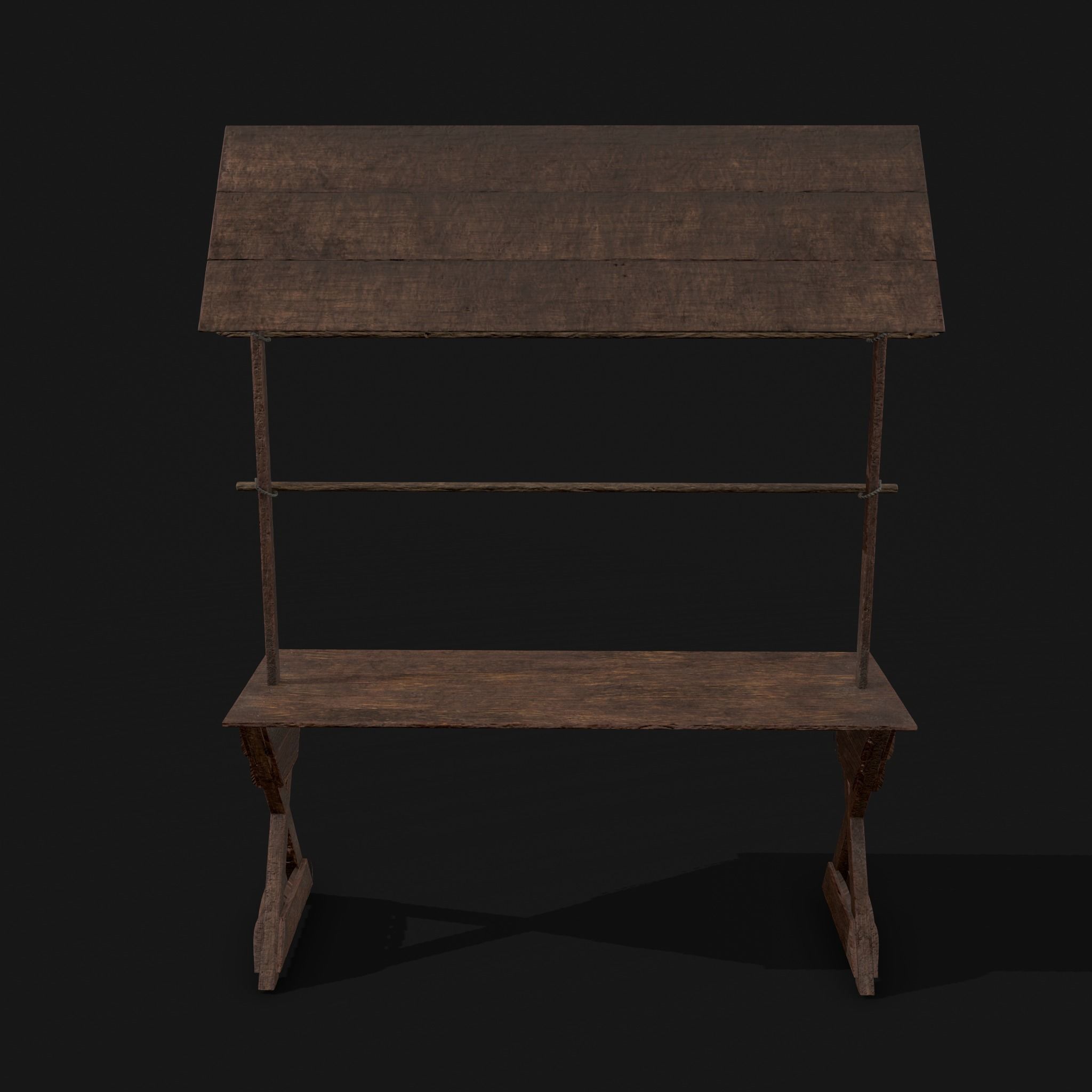 3D model Single Stand Display VR / AR / low-poly | CGTrader