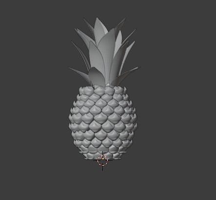 pineapple free 3D model | CGTrader