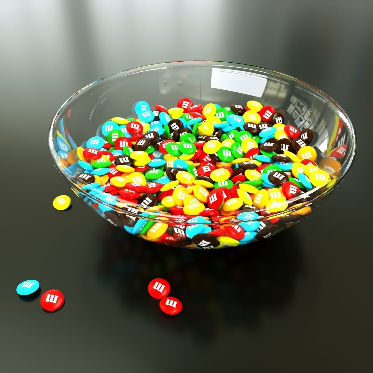 MMs sweets 3D model | CGTrader