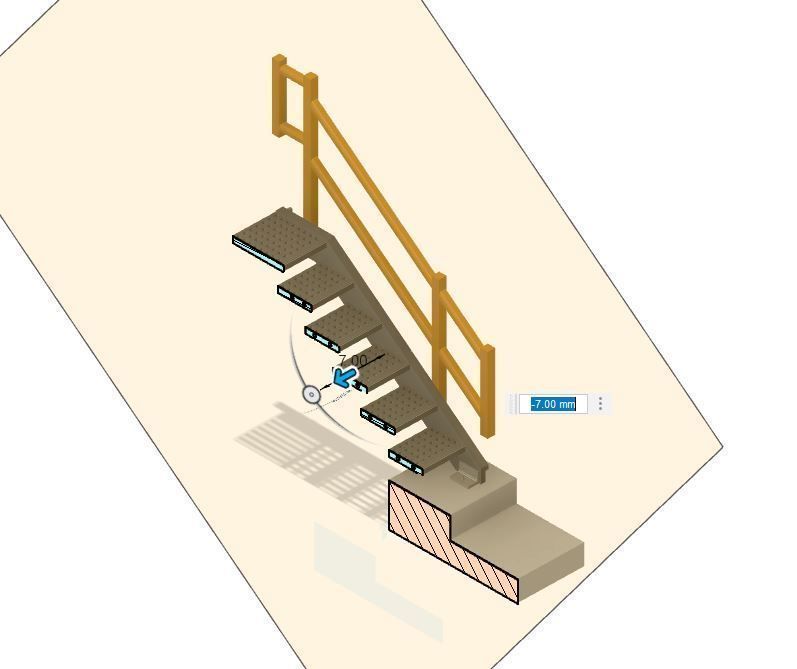 Model Railway Platform Access Steps and Access Gate 3D model 3D ...