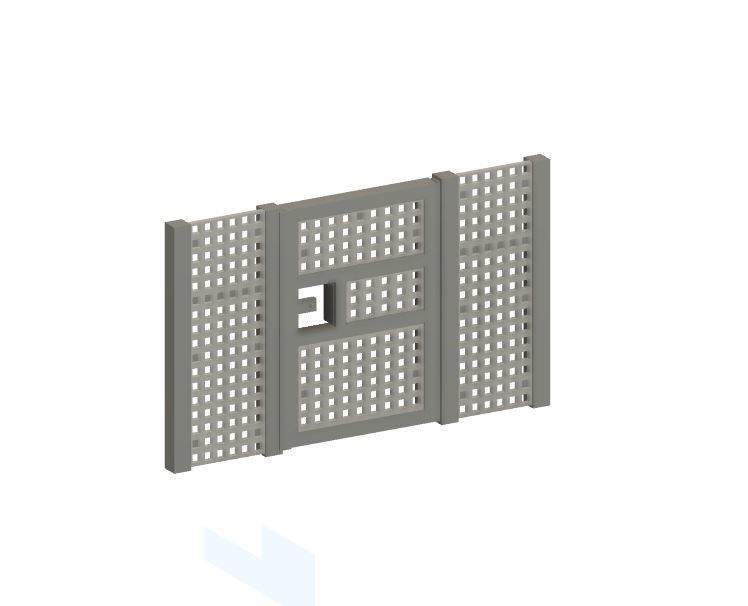 Model Railway Platform Access Steps and Access Gate 3D model 3D ...