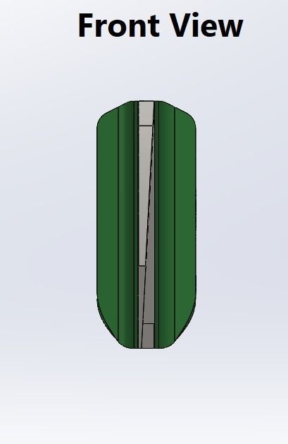 Knife Design 1 - SolidWorks CAD Model 3D model rigged | CGTrader
