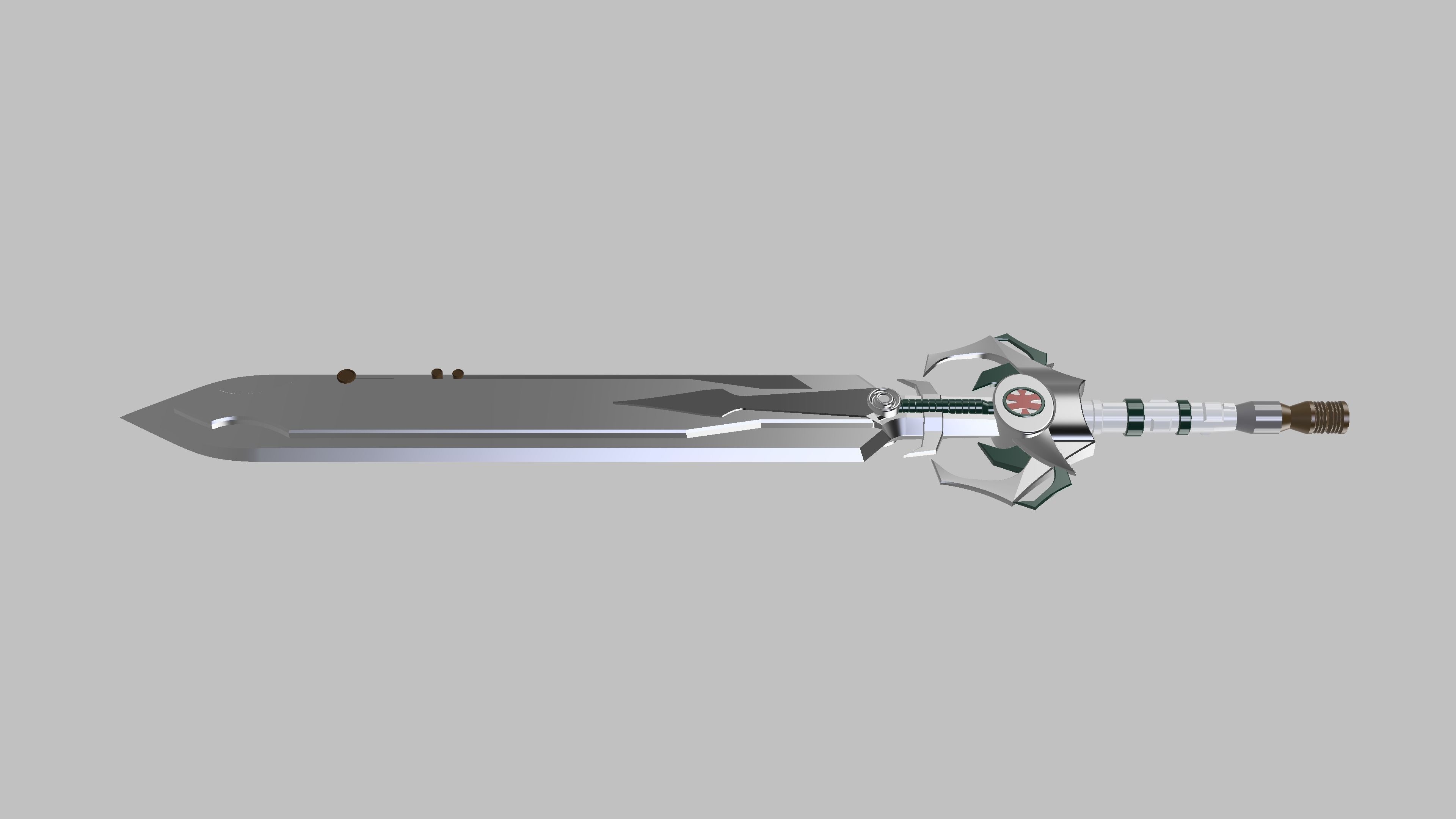 HE-MAN Power Sword 2002 - Life Size 3D model 3D printable | CGTrader