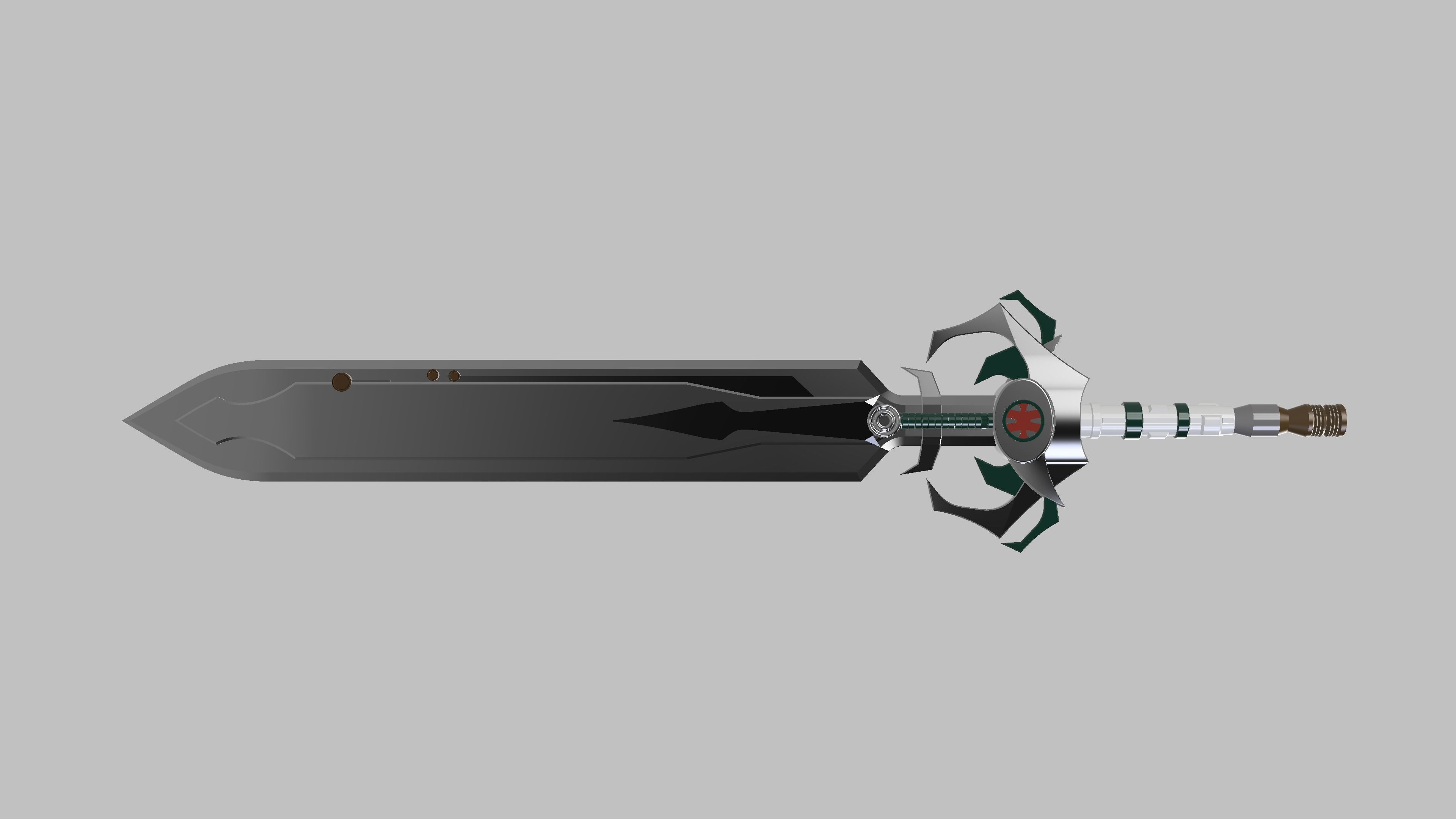 HE-MAN Power Sword 2002 - Life Size 3D model 3D printable | CGTrader