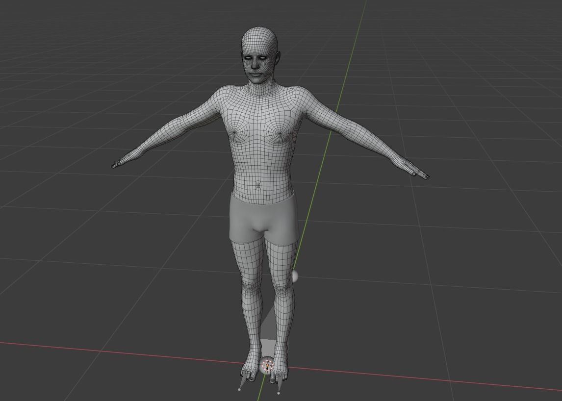 3D model Male character base mesh 3D model VR / AR / low-poly | CGTrader