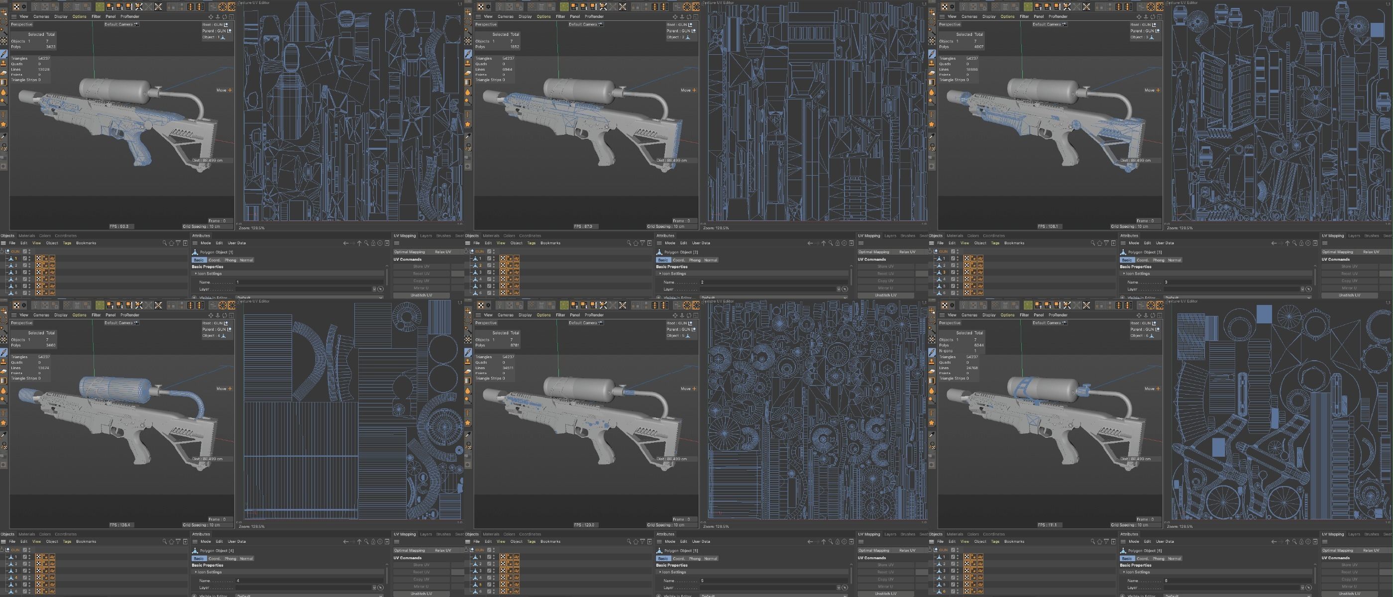 3D model The Boring Company Not a Flamethrower Gun VR / AR / low-poly ...