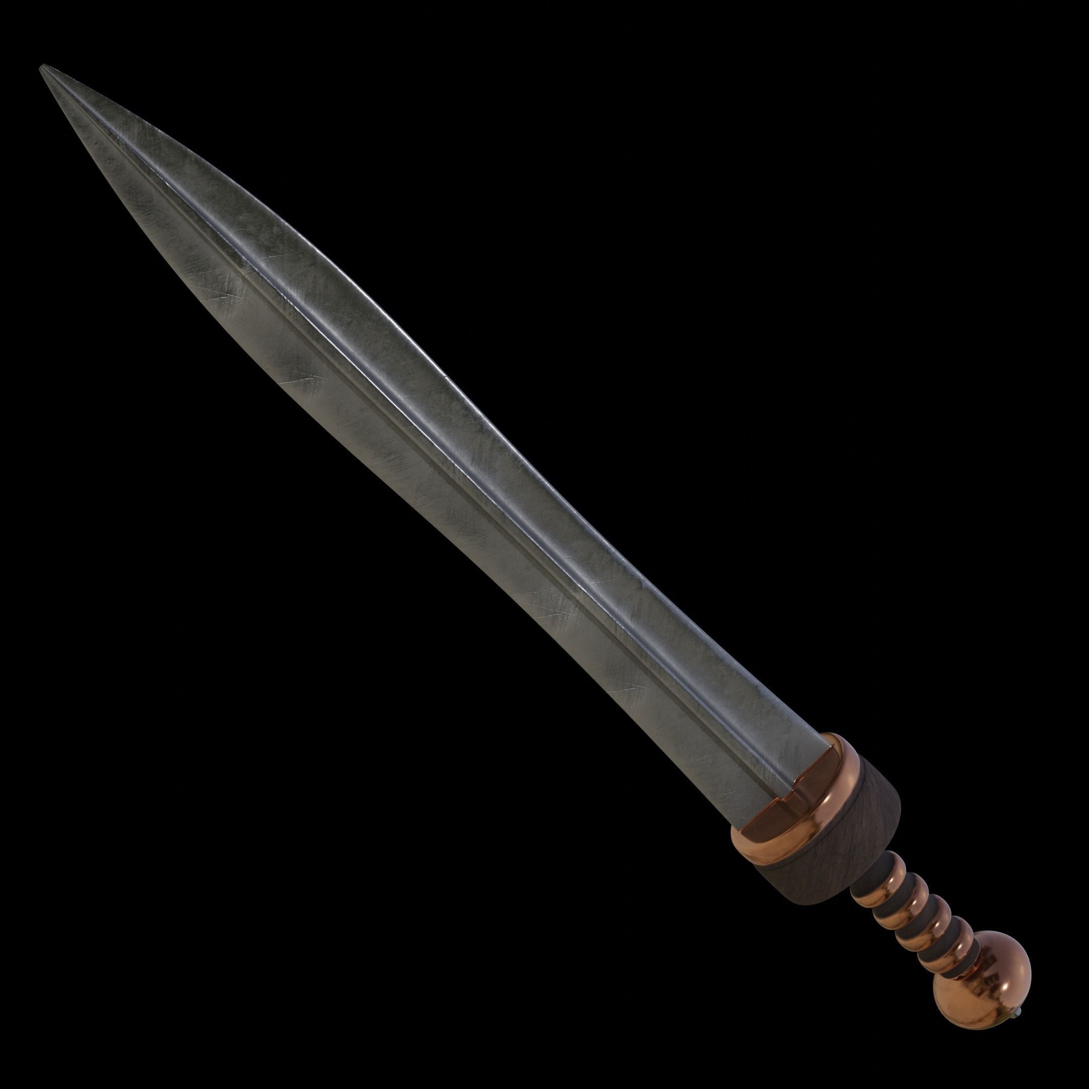 Roman Sword 3D model | CGTrader