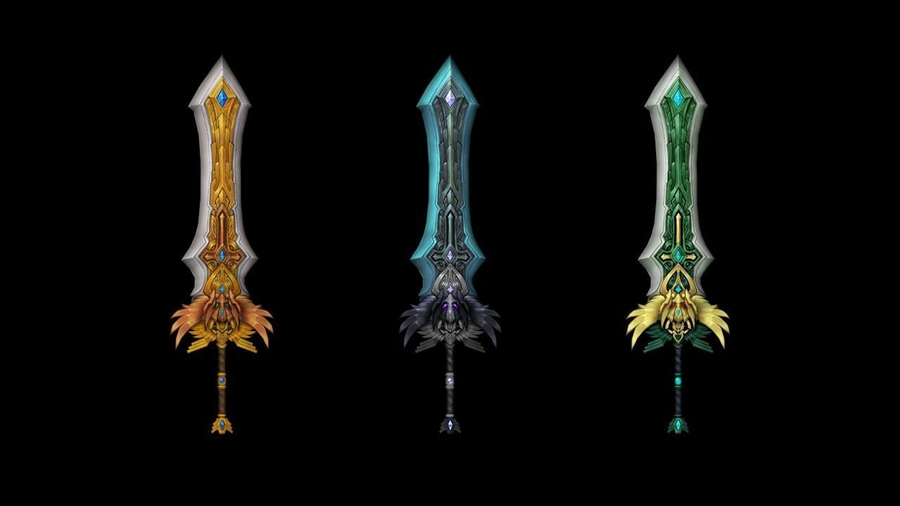 3D model King Greatsword VR / AR / low-poly | CGTrader