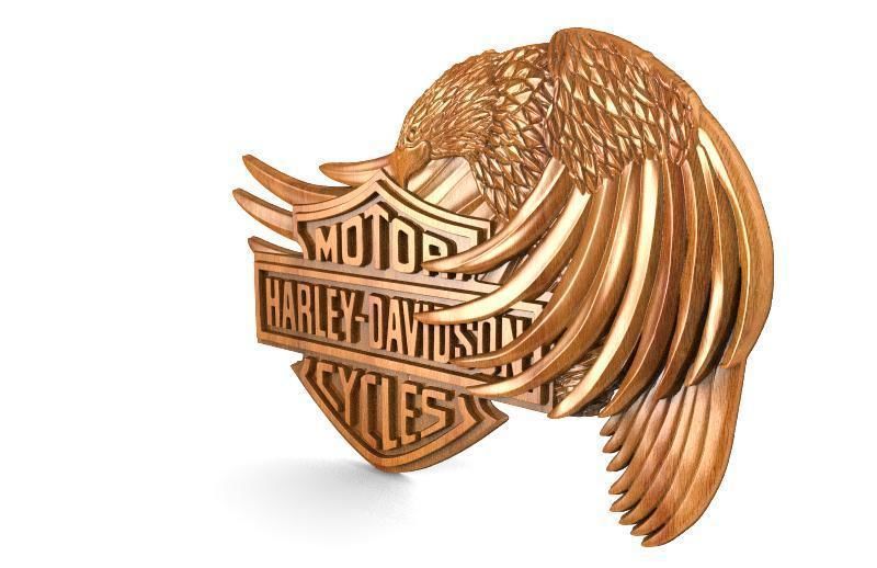 Harley davidson CNC 6 3D model 3D printable | CGTrader