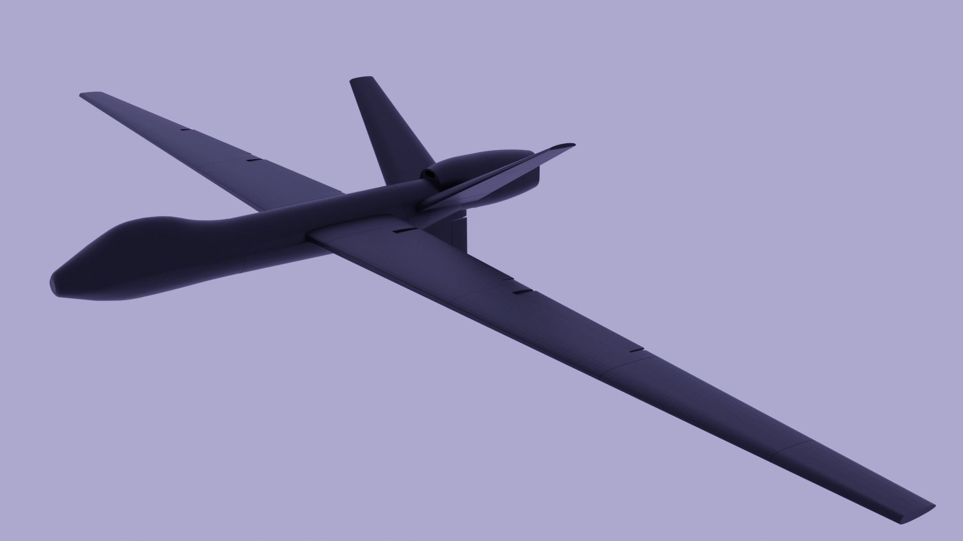 MQ 9 Reaper UAV model for 3d printing free 3D model 3D printable | CGTrader