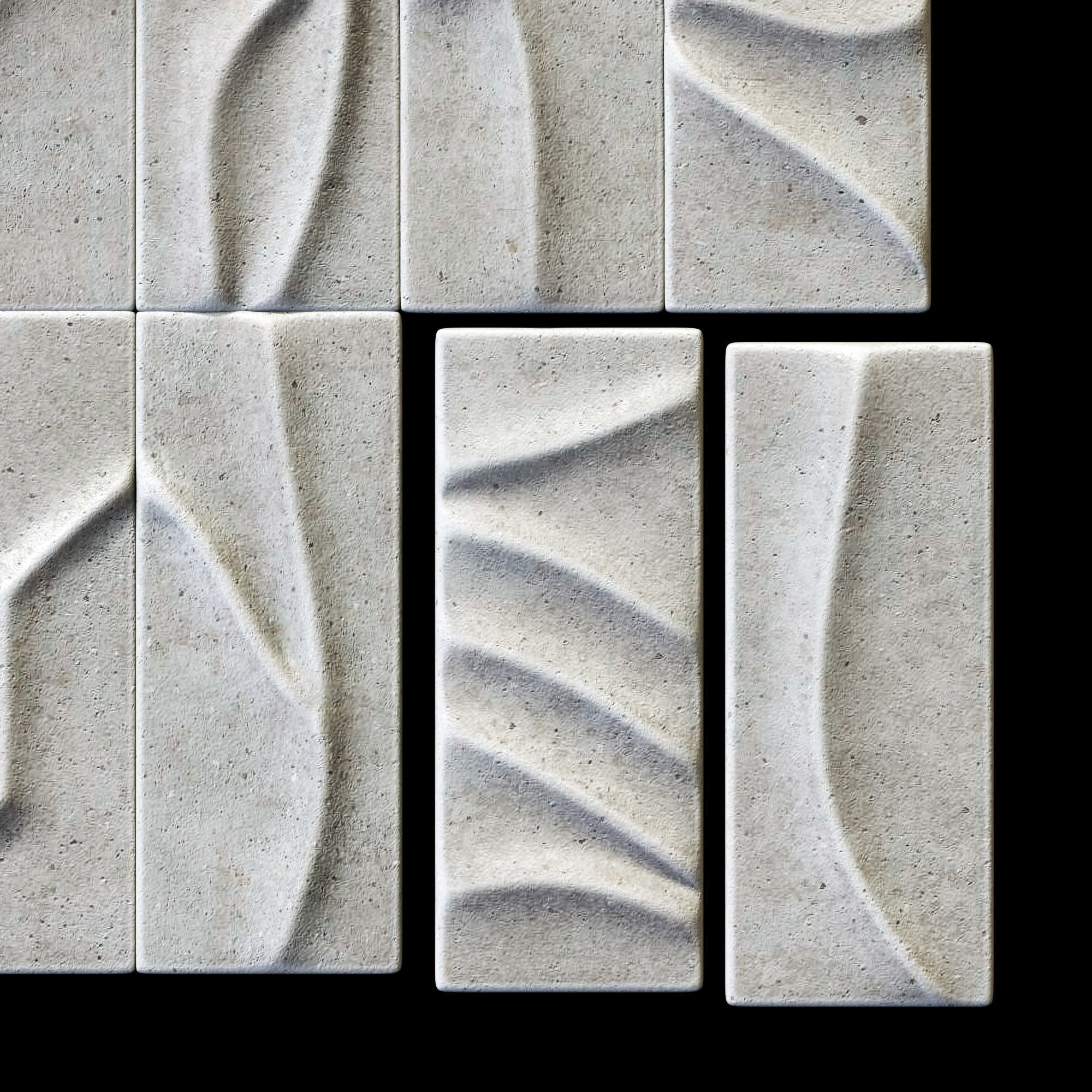 Tile line curve decor n1 3D model | CGTrader