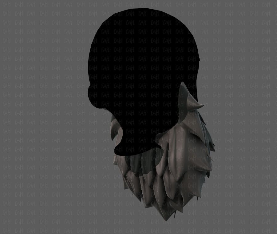 3D model Beard V19 VR / AR / low-poly | CGTrader
