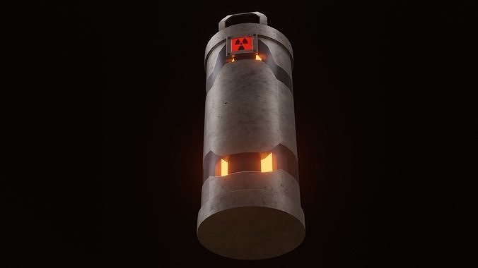 Nuclear Reactor Bomb Chamber free VR / AR / low-poly 3D model | CGTrader