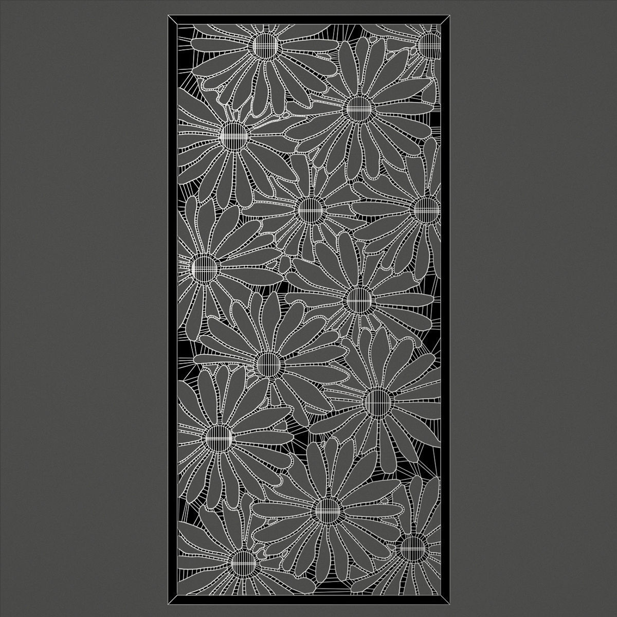 decorative panel 47 3d model and vector format 3D model | CGTrader
