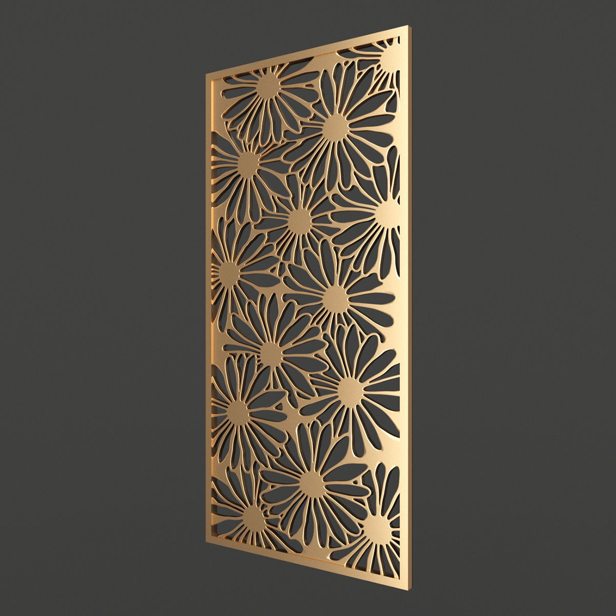 decorative panel 47 3d model and vector format 3D model | CGTrader