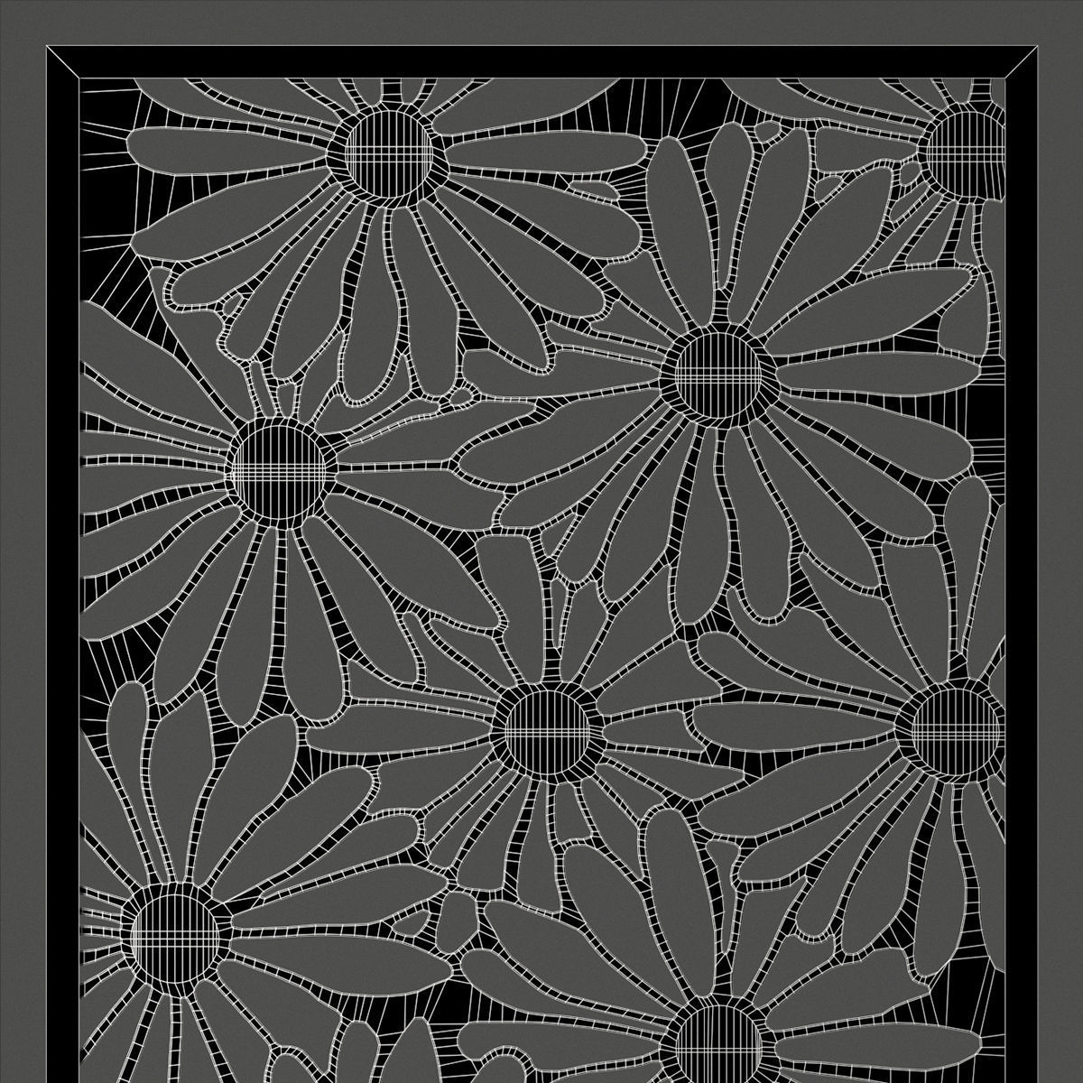 decorative panel 47 3d model and vector format 3D model | CGTrader