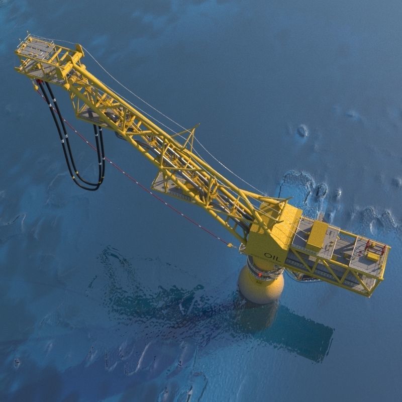 Oil terminal 3D model | CGTrader