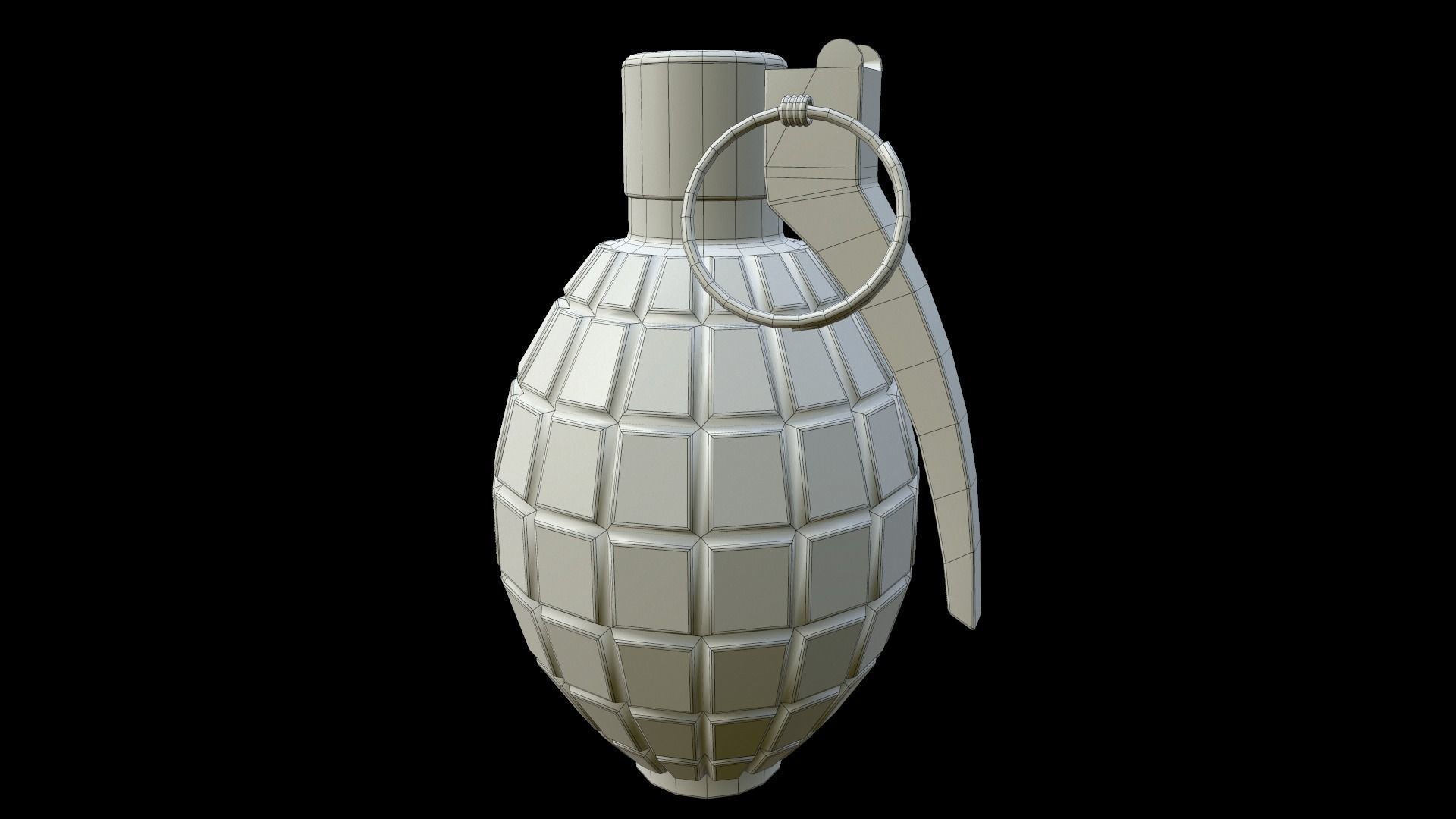 3D model Bomb 3d Model grenade VR / AR / low-poly | CGTrader