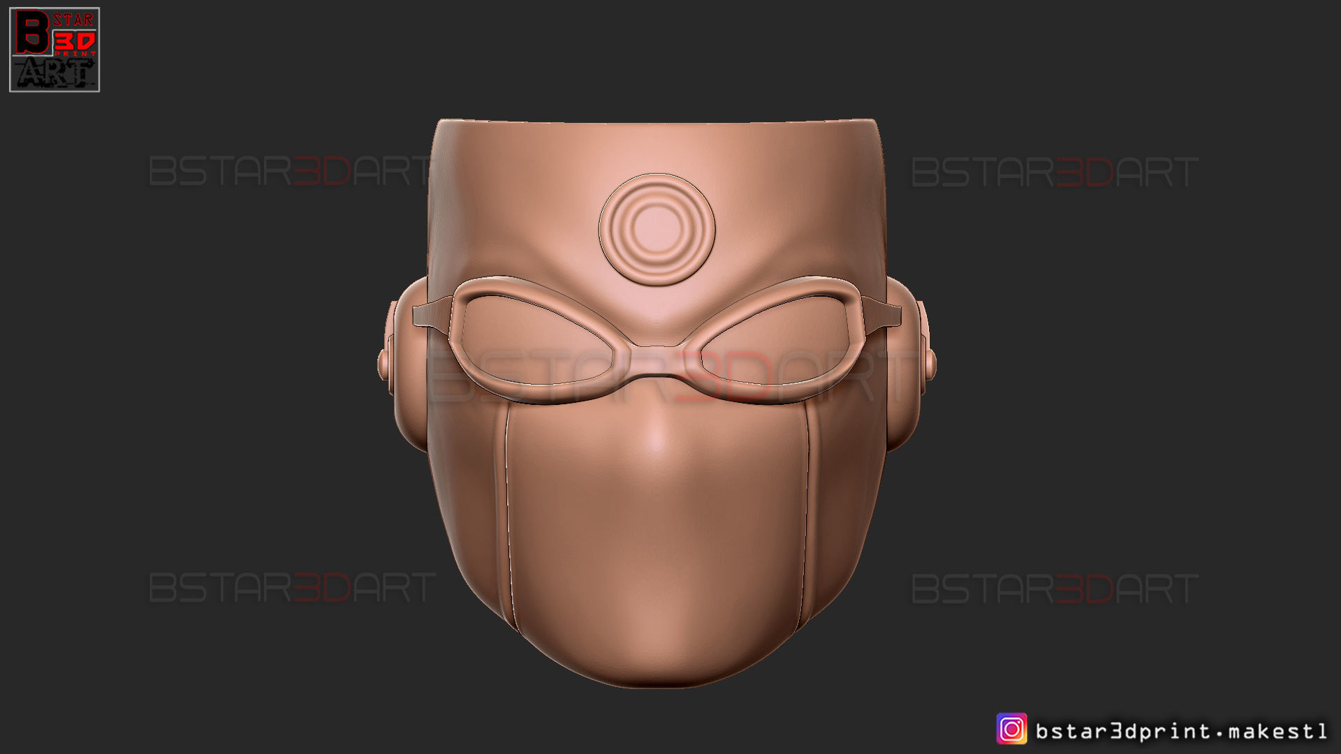 Ultimate Hawkeye Mask - Marvel Comics Cosplay 3D model 3D printable ...