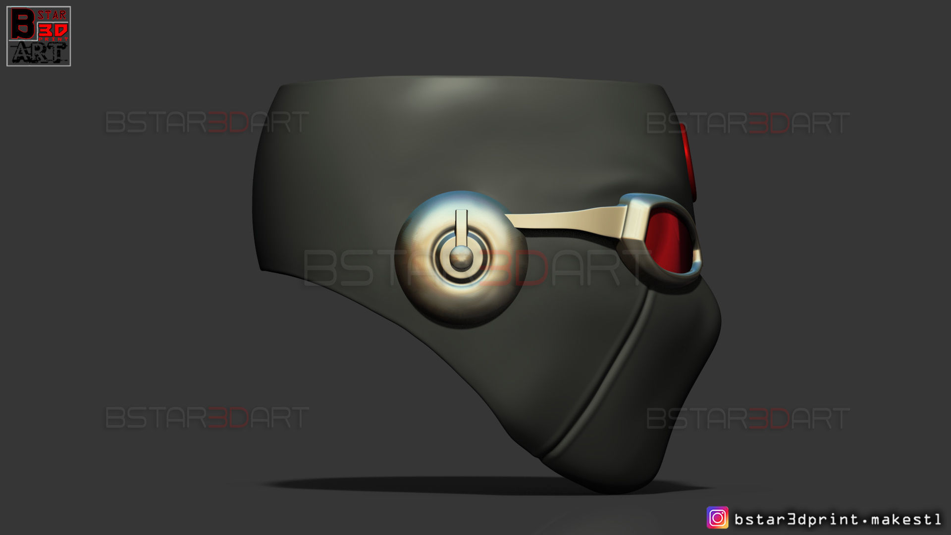 Ultimate Hawkeye Mask - Marvel Comics Cosplay 3D model 3D printable ...