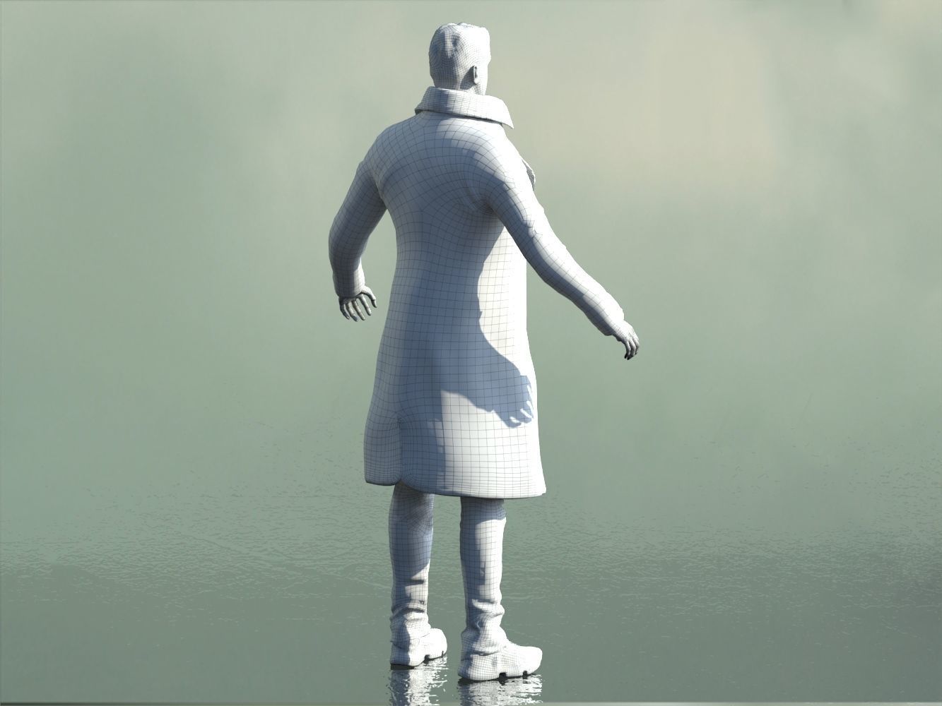 3D model Officer K VR / AR / low-poly rigged | CGTrader