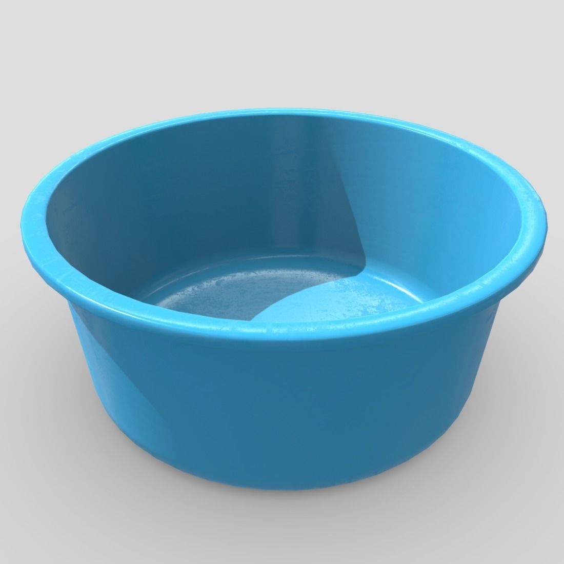 CC0 - Plastic Wash Basin free VR / AR / low-poly 3D model | CGTrader