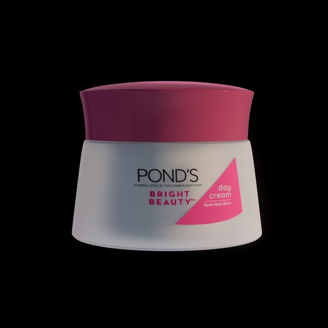 Ponds Jar 3d model 3D model | CGTrader