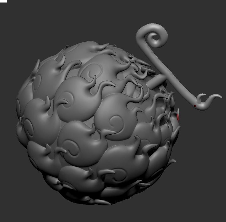 MERA MERA NO MI - ONE PIECE DEVIL FRUIT 3D model 3D printable | CGTrader