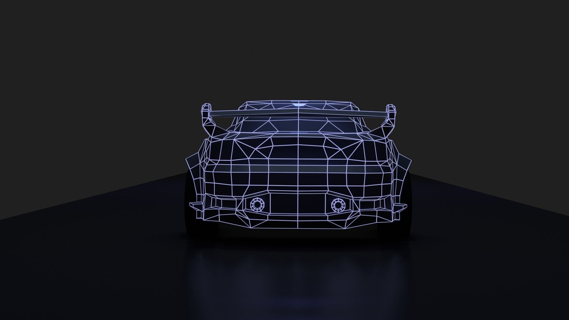 3D model Low poly racing sport-car VR / AR / low-poly | CGTrader