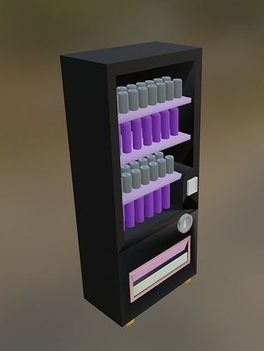 3D model vending machine 3d model VR / AR / low-poly | CGTrader