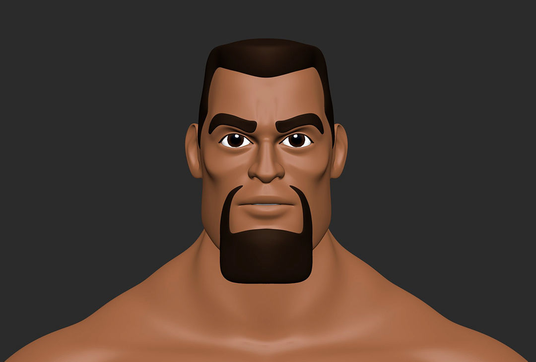 Stylized Male Cartoon Character free 3D model | CGTrader