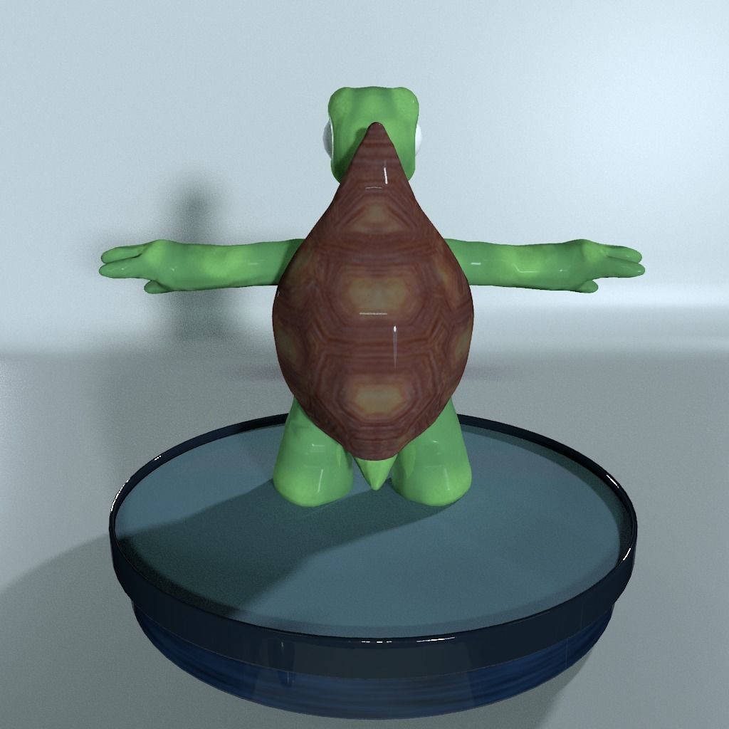 Turtle Cartoon 3D model | CGTrader