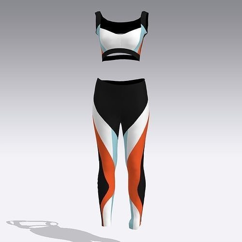 Sportwear 3D model | CGTrader